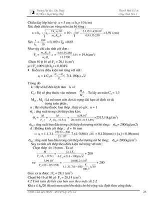 Do an cang tuong cu | PDF