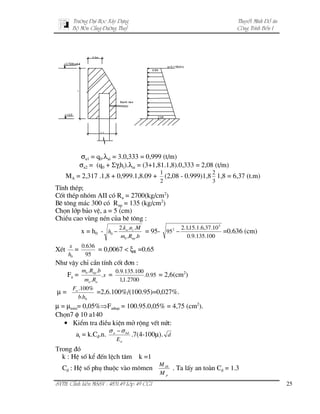Do an cang tuong cu | PDF