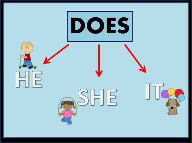 Do and does | PPTX | Education