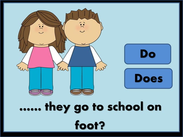 Do and does | PPTX | Education