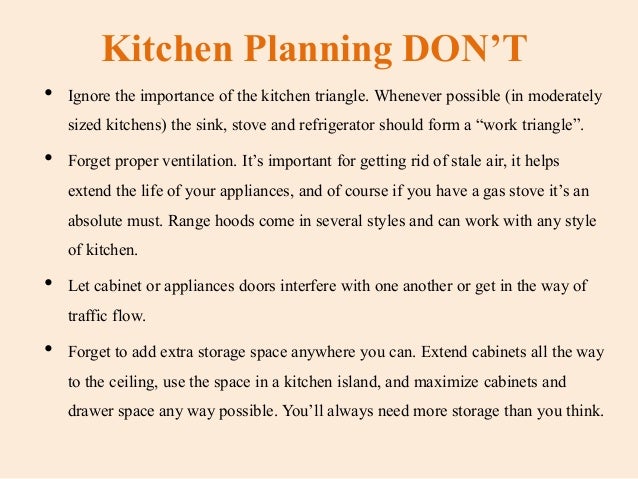 Do and Don'ts For Kitchen Remodeling