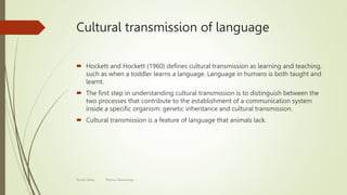 Do animals have a language.pptx | Pets