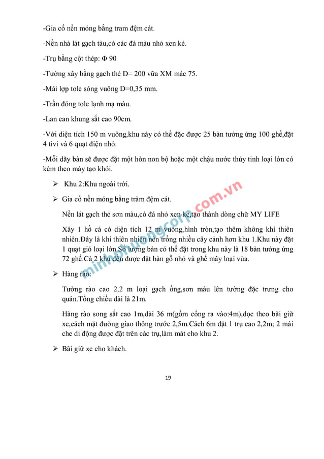 Đồ án luận văn lập kế hoạch kinh doanh quán cafe, trà sữa | PDF