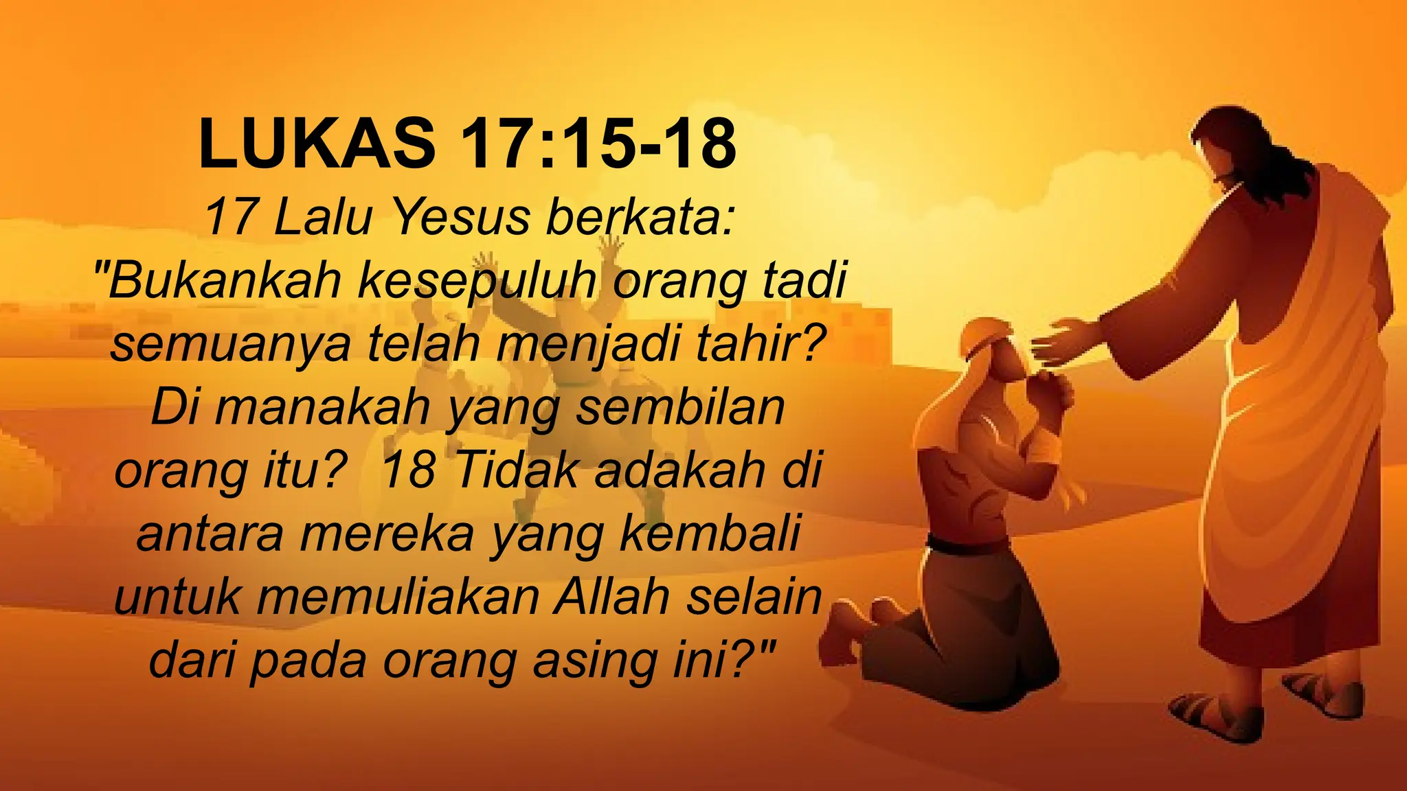 Doa Pagi - ayat Bersyukur - Luk 17.pptx