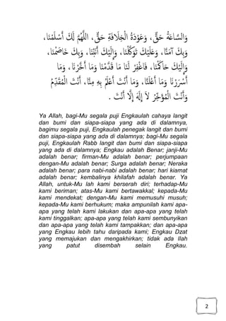 Doa Perjuangan Pengemban Dakwah | PDF