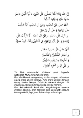 Doa Perjuangan Pengemban Dakwah | PDF
