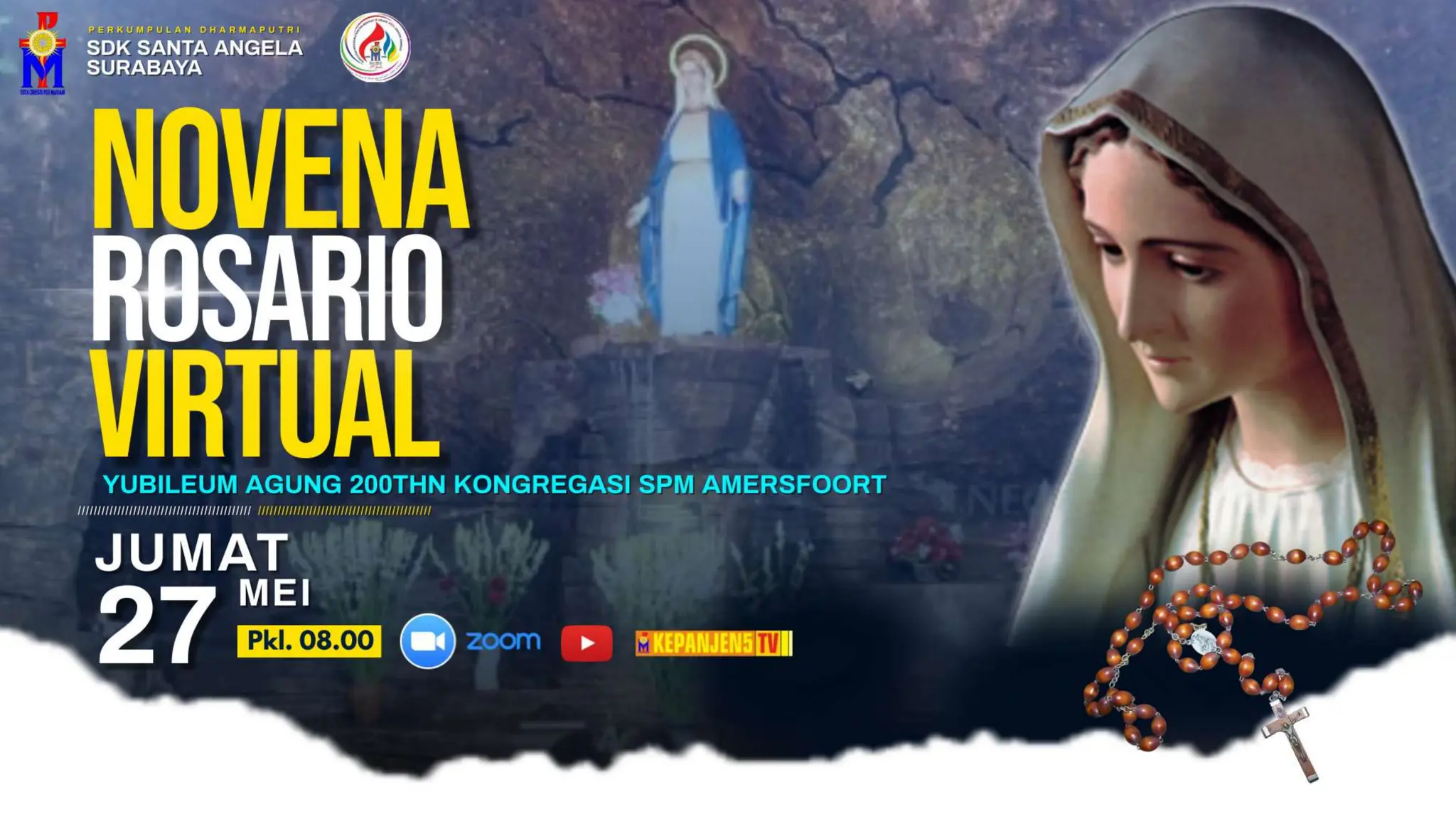 DOA ROSARIO BERSAMA ANAK-ANAK SDK SANTA ANGELA SURABAYA | PPTX