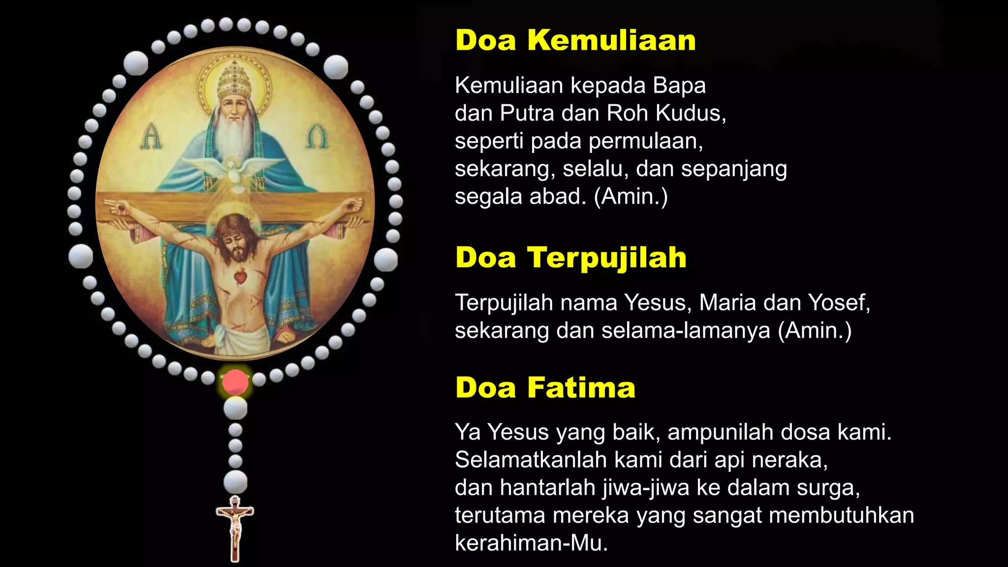 Doa Rosario Peristiwa Terang | PPTX