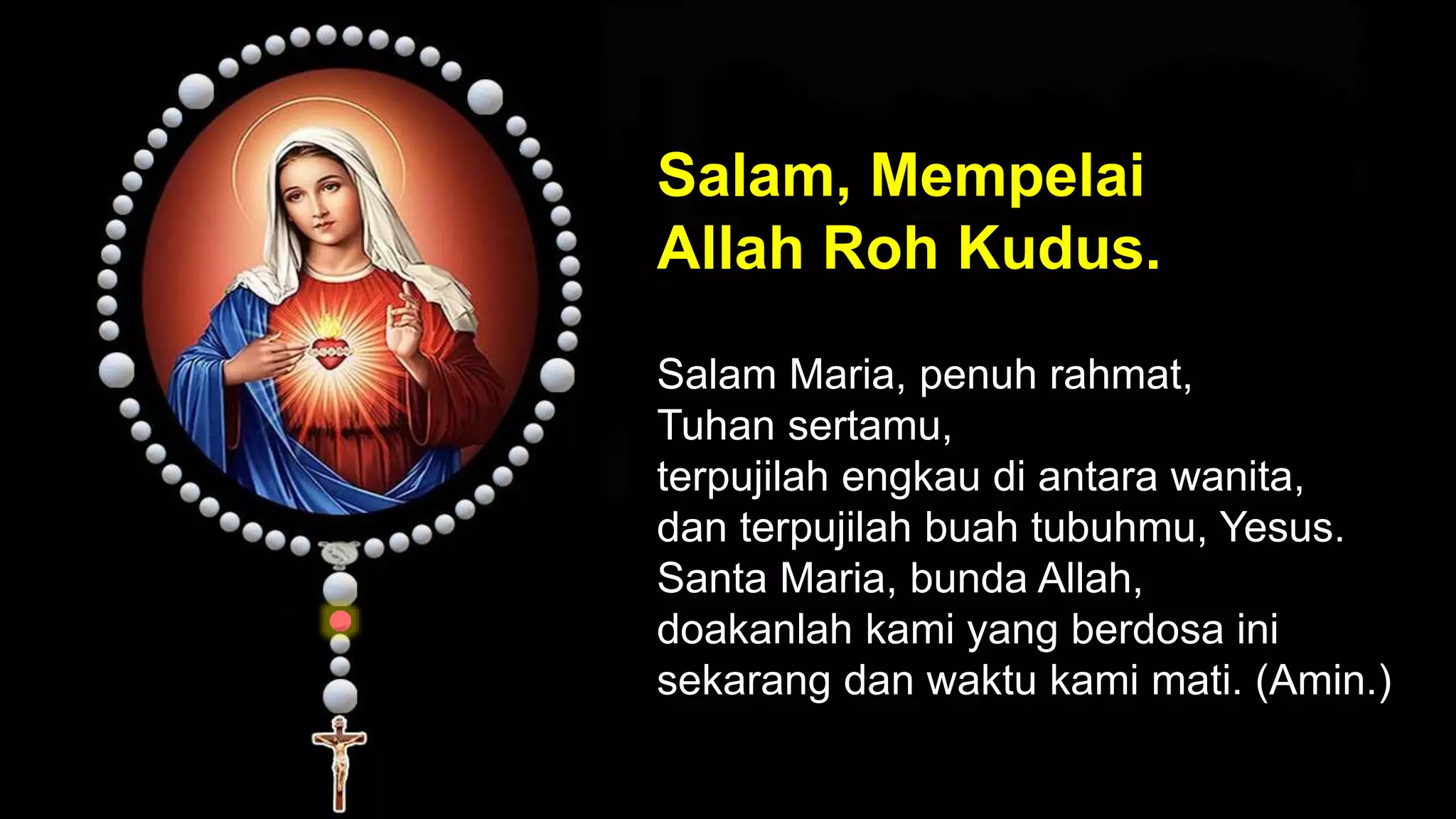 Doa Rosario Peristiwa Terang | PPTX