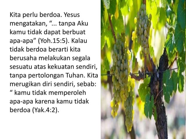 Doa & saat teduh | PPTX