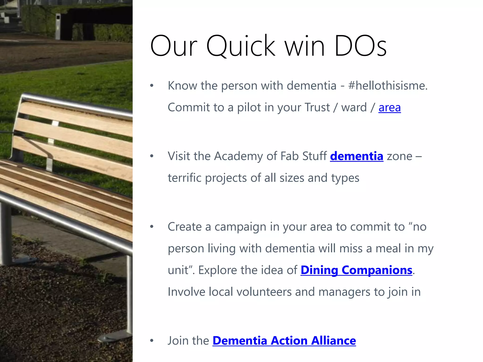 Doathon report dementia | PPT