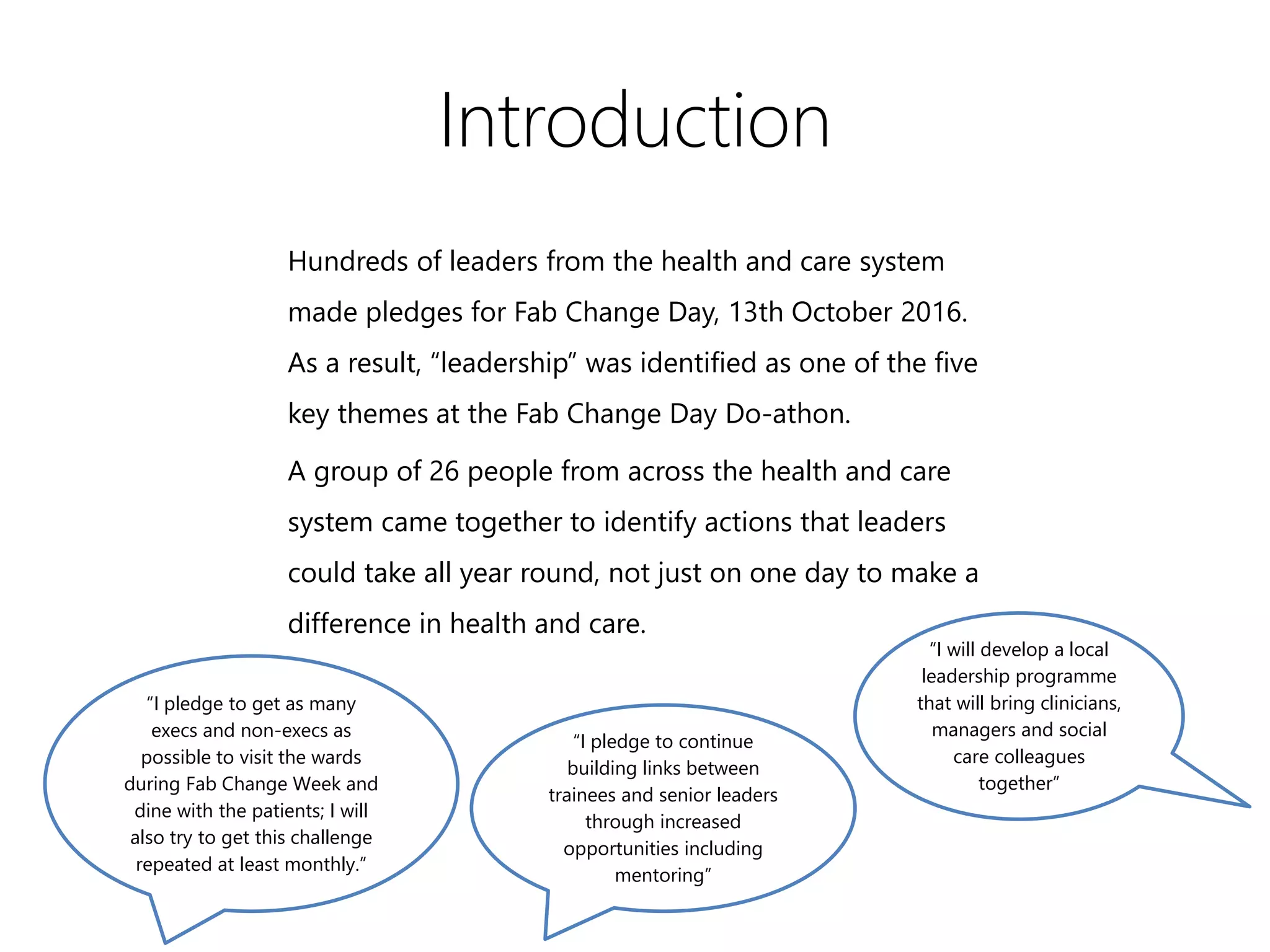 Doathon report leadership | PPTX