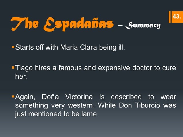 Doña Victorina Character Summary & Analysis in Noli Me Tangere | PPTX