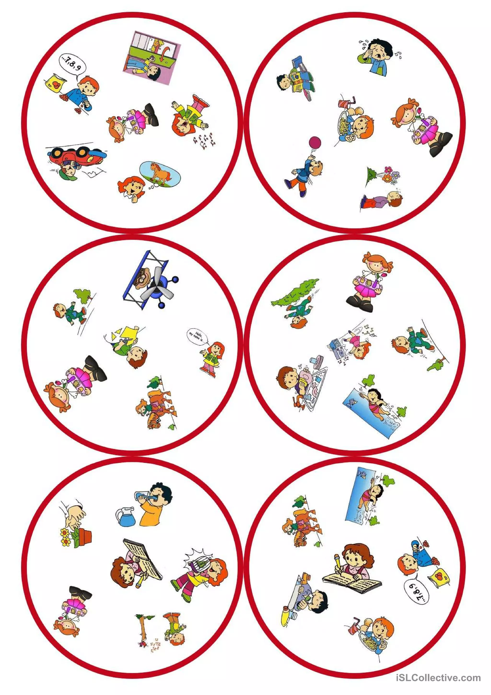 Dobble game action verbs.pdf