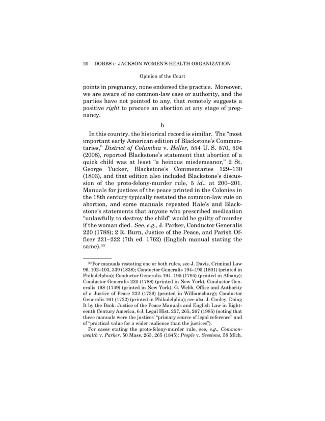 Dobbs vs. Jackson Women's Health Organization | PDF | Reproductive Health | Diseases and Conditions