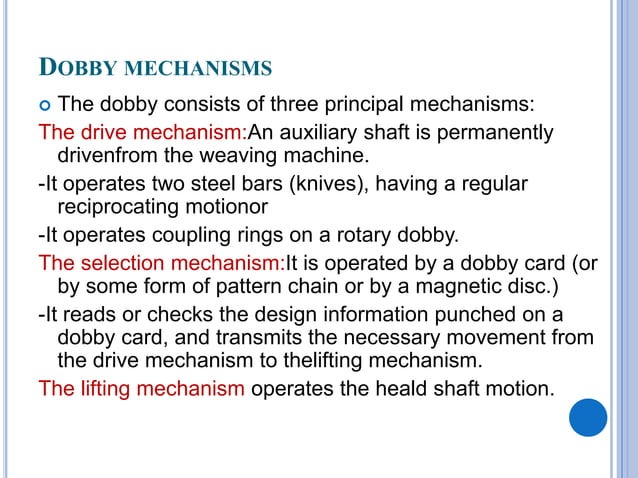 Keighley Dobby (negative- double lift) | PPTX | Needlework | Arts and ...