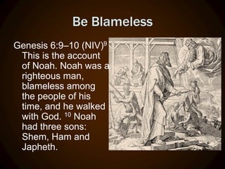 Doing Something Big For God - Genesis 6:9-22 | PPT