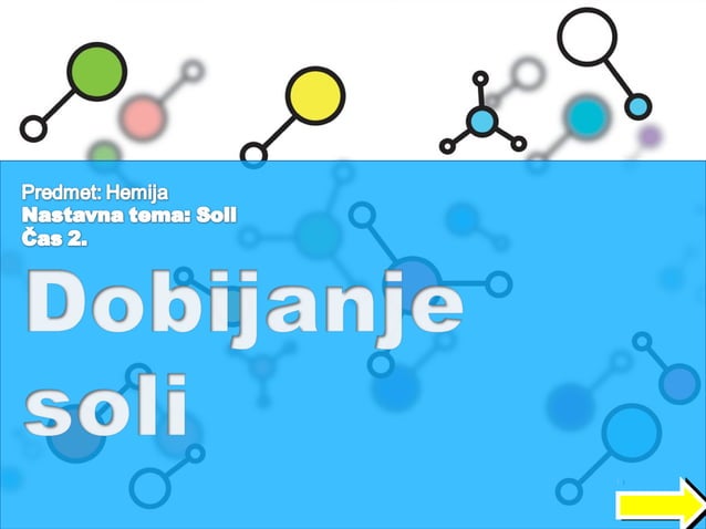 Dobijanje soli | PPT