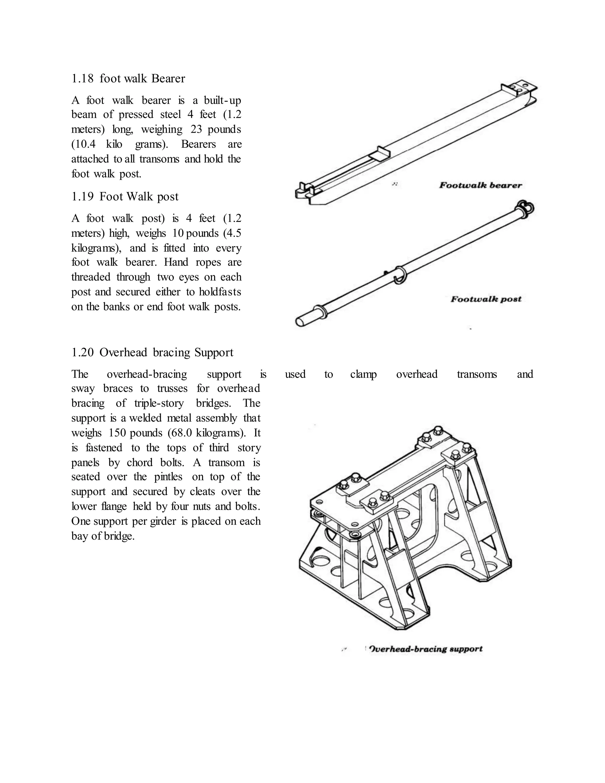 Dobilla bailey bridge sections | DOCX