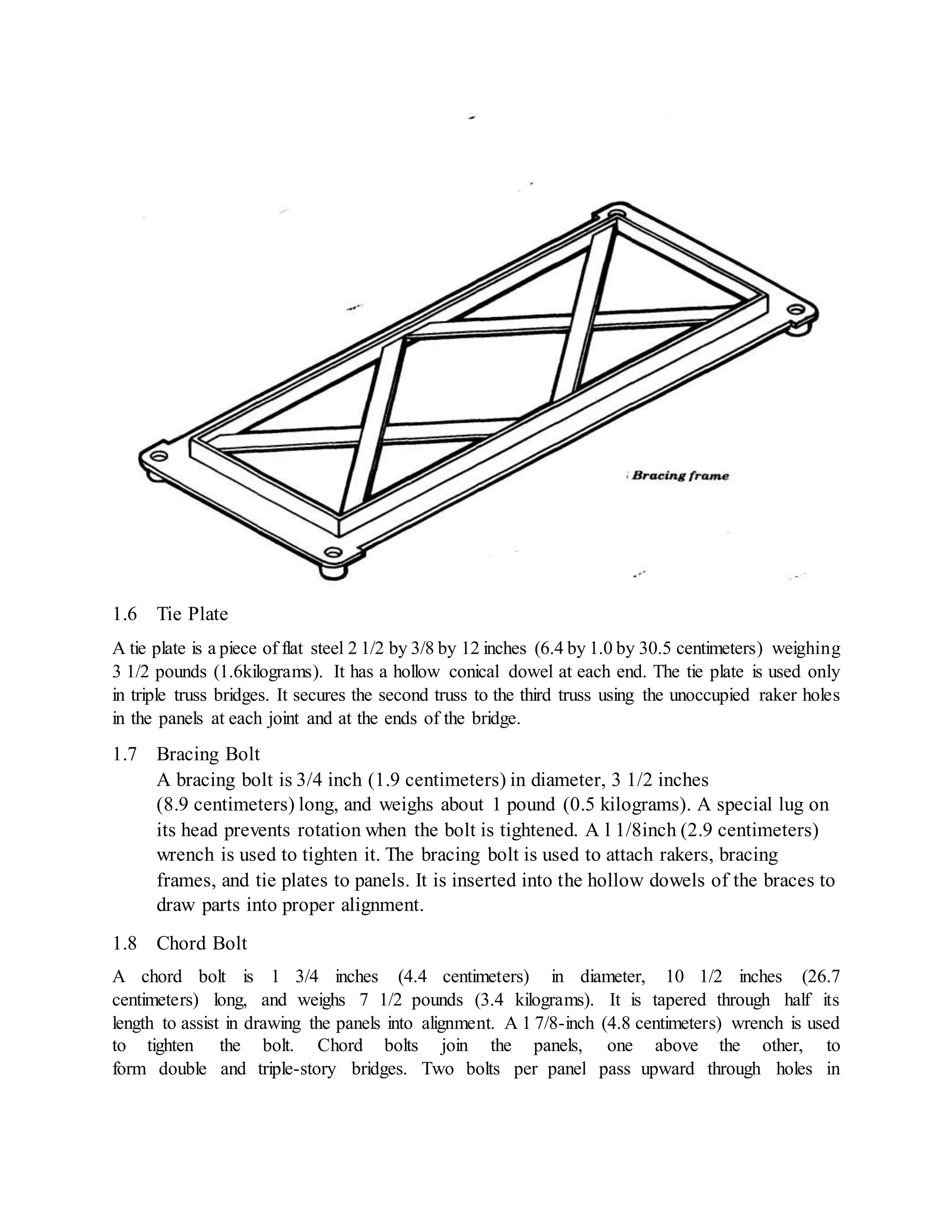 Dobilla bailey bridge sections | DOCX