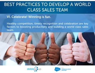 Webinar: Build a World Class Sales Team | PDF