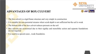 SEMINAR PRESENTATION ON BOX CULVERTS | PPTX