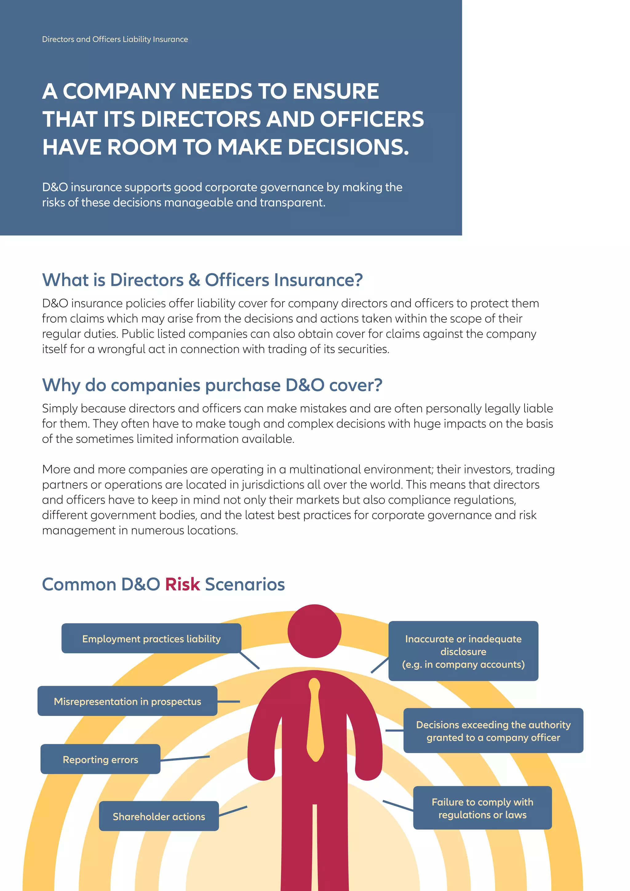 Directors & Officers Liabilities Insurance | PDF