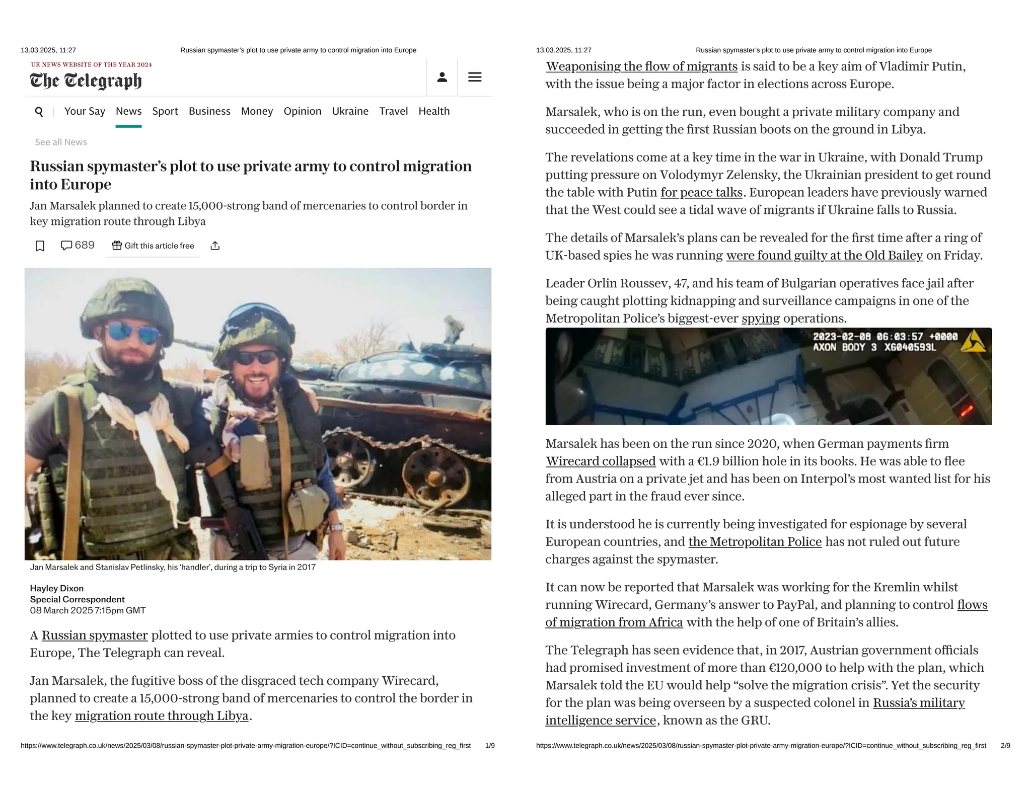 Russian Spies Target Journalist Roman Dobrokhotov in the UK | PPT