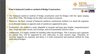 BALANCED CANTILEVER BRIDGE | PPTX