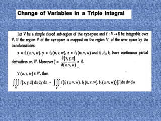 Dobule and triple integral | PPT