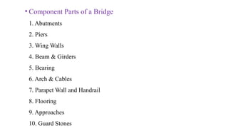 Bridge introduction and History of Bridges | PPT