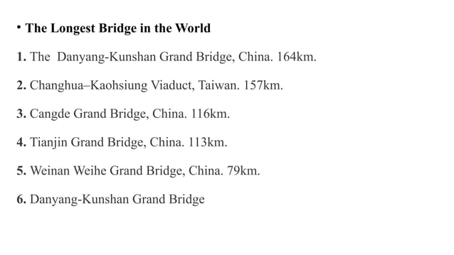 Bridge introduction and History of Bridges | PPT
