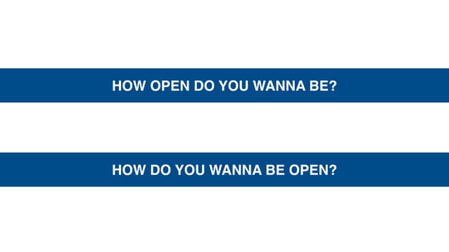 Openness as an Organizing Principle: Open Organizing Routines | PPT