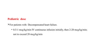 DOBUTAMINE Cardiac arrhythmia treatment.pptx