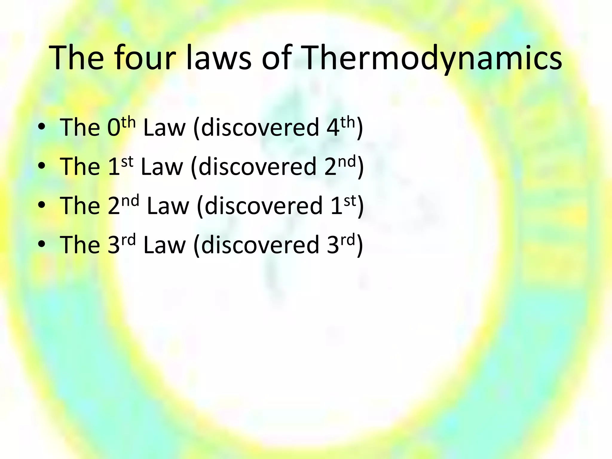 LAWS OF THERMODYNAMICS | PPT