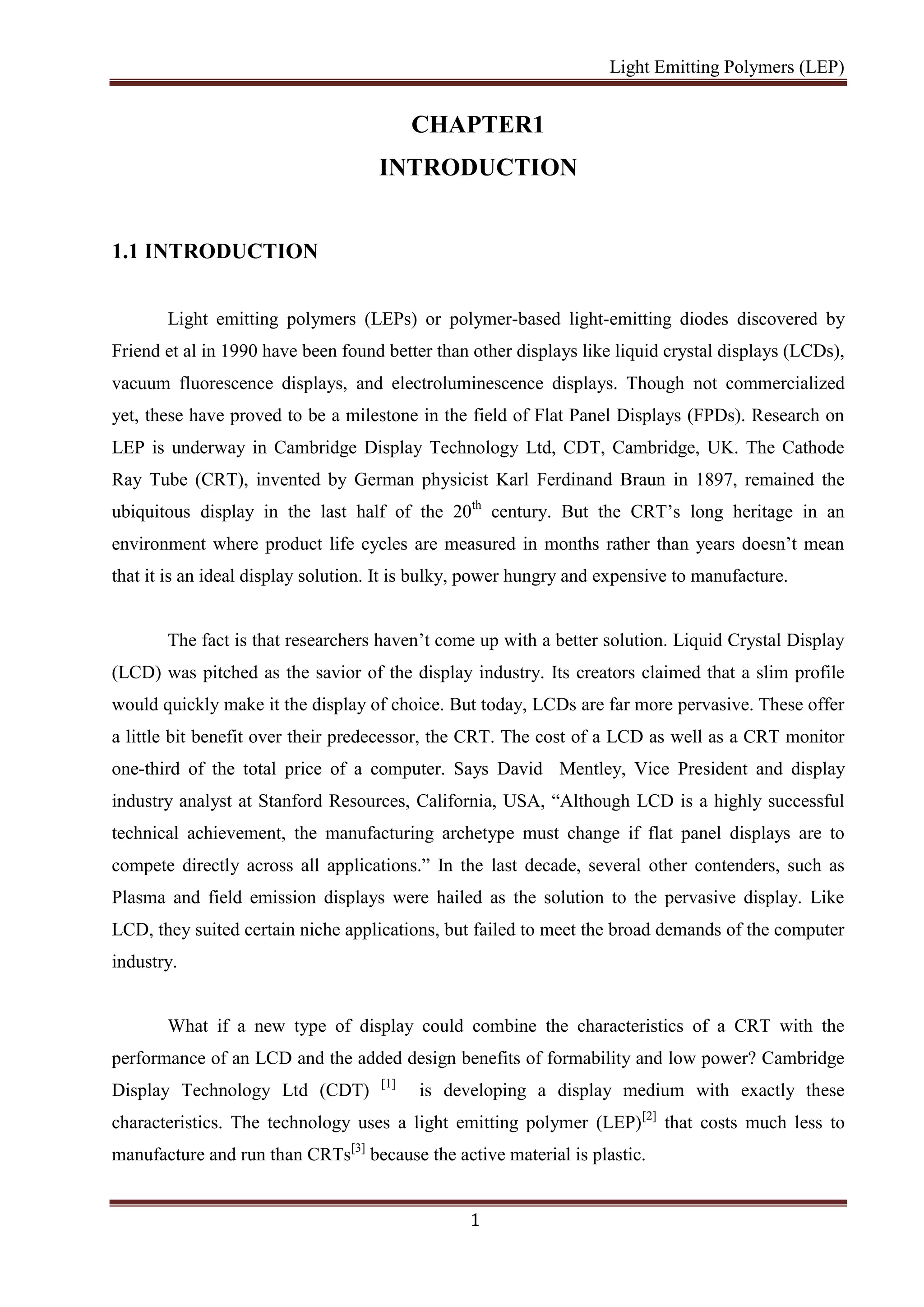 light emitting polymer documentation | DOCX