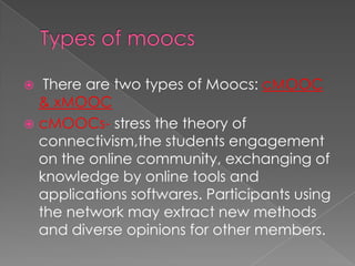 MOOC presentation | PPT