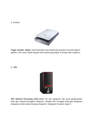 bagaian-bagian komputer | DOCX