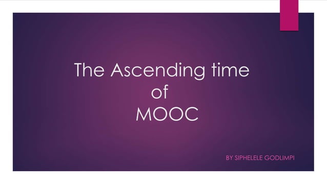 the mooc | PPT