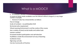the mooc | PPTX