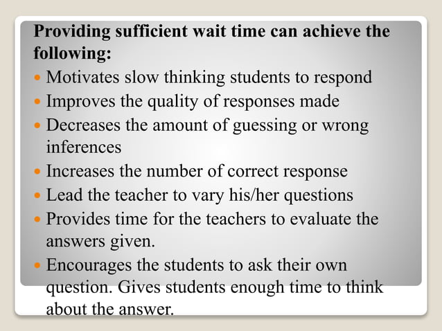 effective question and reacting techniques | PPTX