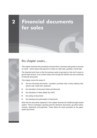 Financial documents | PDF