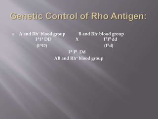 ABO BLOOD GROUP | PPTX