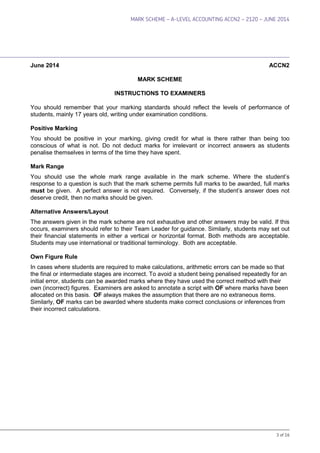 A - Level Accounting ACCN2 Financial and Management mark Scheme Zimsec ...