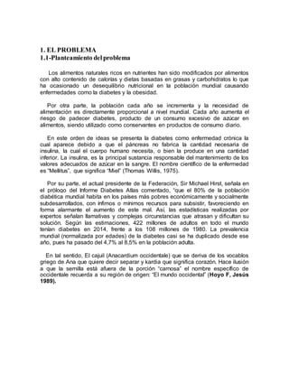 EVALUACION MEDICIONAL SOBRE LOS EFECTOS DEL CAJUIL (ANACARDIUM ...