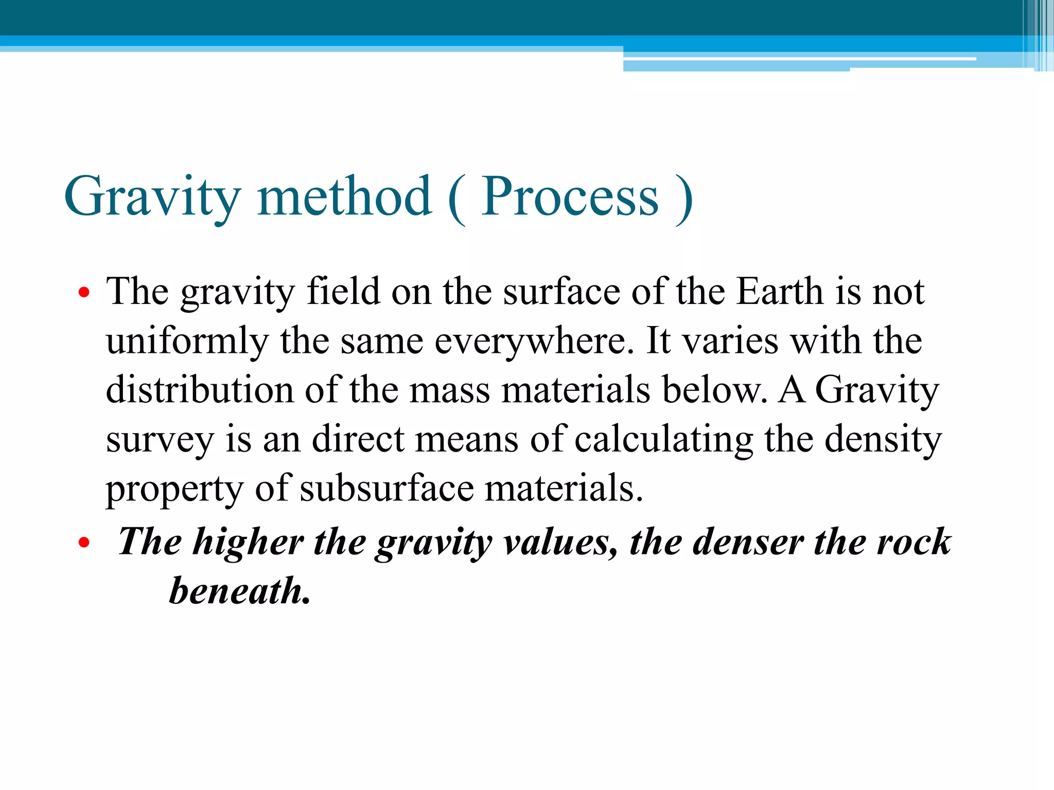 Gravity Method | PPTX