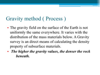 Gravity Method | PPTX