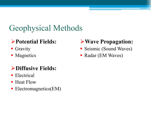 Gravity Method | PPTX | Geology | Science