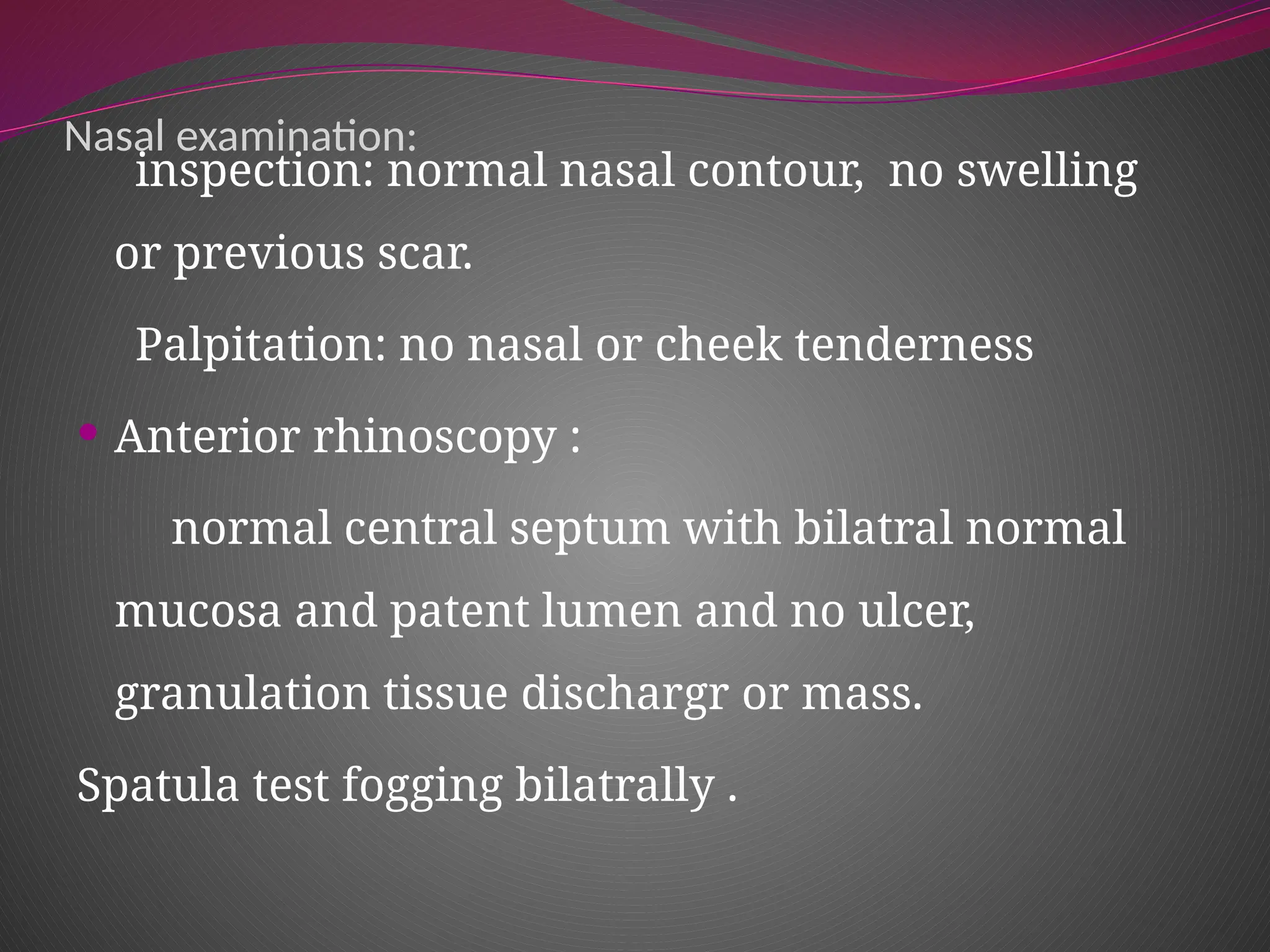 Case presentation about sinonasal aspergilloma | PPTX