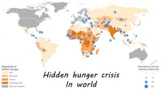Micronutrient Malnutrition (Hidden Hunger) | PPTX